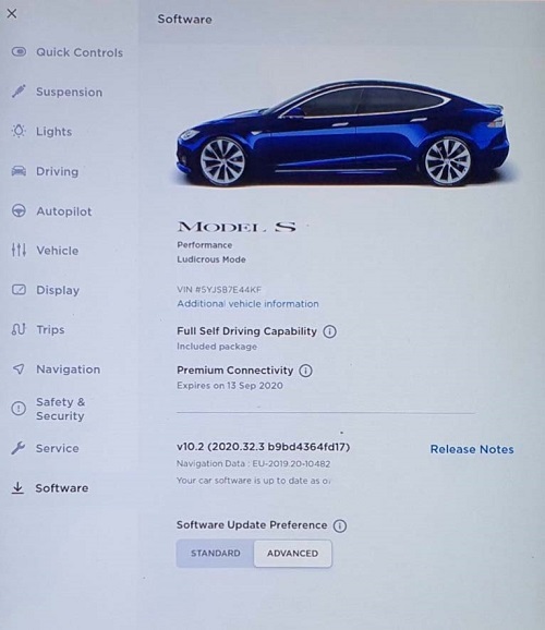 How to find out what options a Tesla has